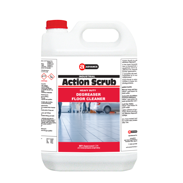 Advance ACTION SCRUB | Heavy Duty Degreaser & Floor Cleaner