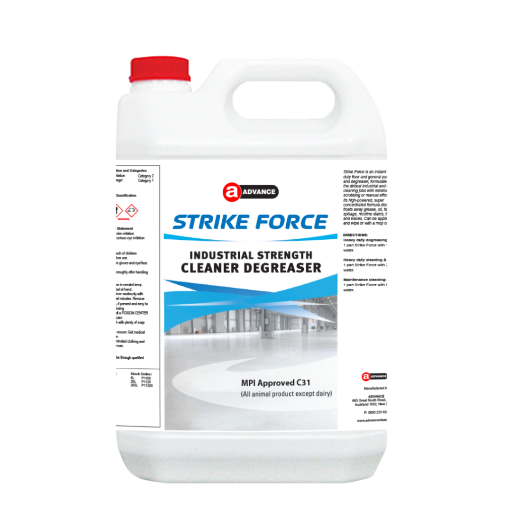 Advance STRIKE FORCE – Industrial Strength Cleaner Degreaser - Advance ...