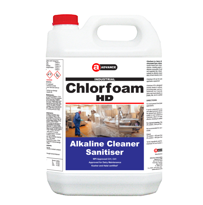 Advance Chlorfoam HD | Chlorinated Foam Cleaner Degreaser